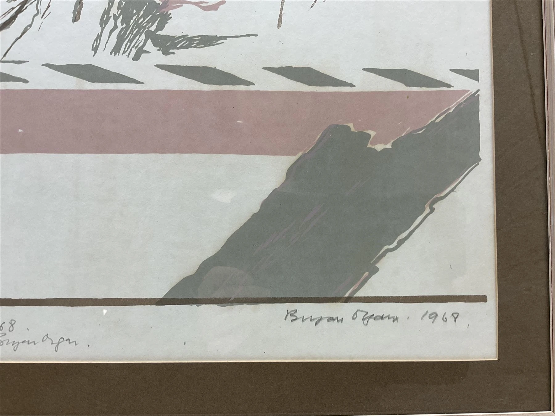 Bryan Organ | Figures in an Interior (1968) | MutualArt