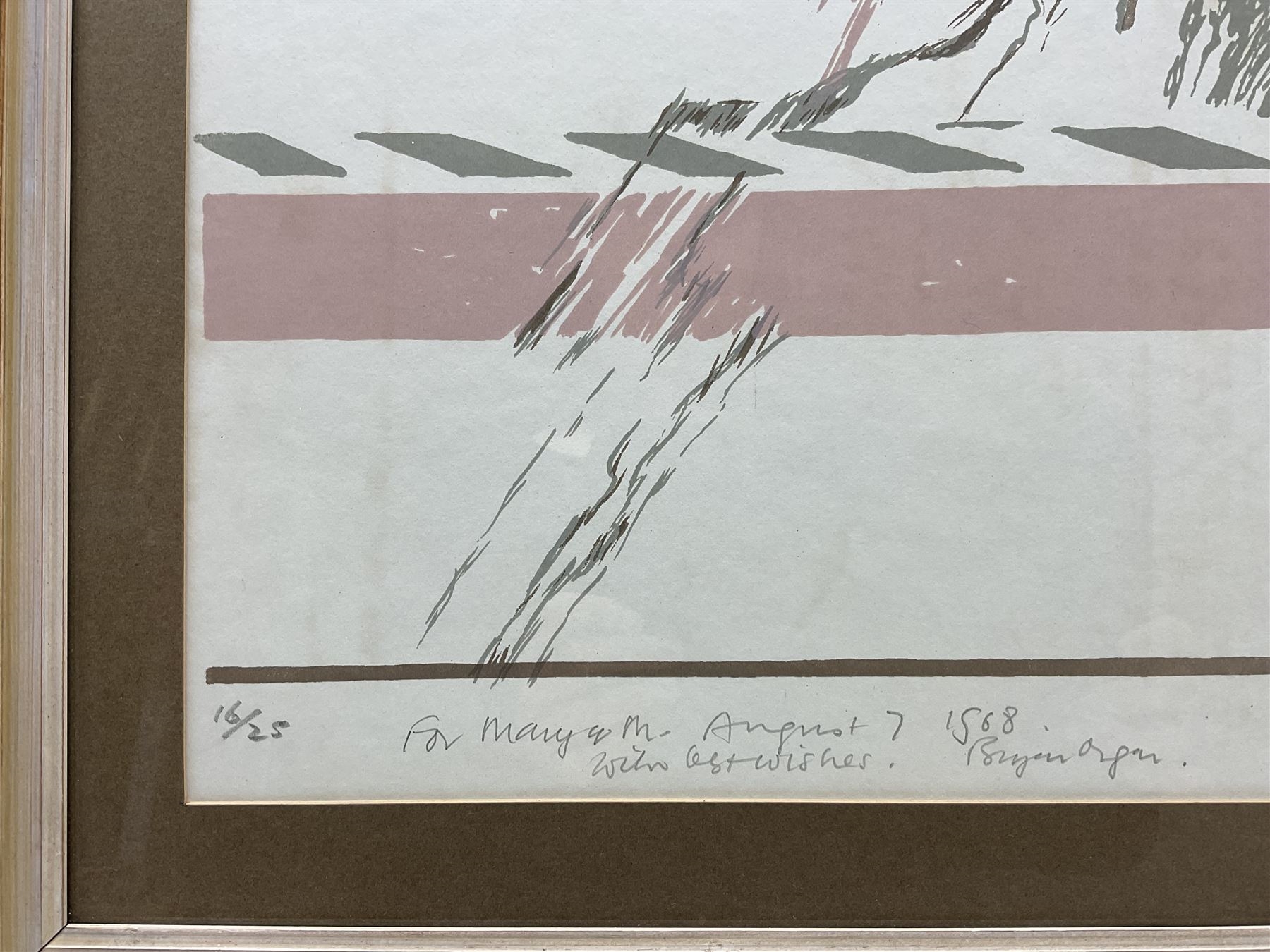 Bryan Organ | Figures in an Interior (1968) | MutualArt