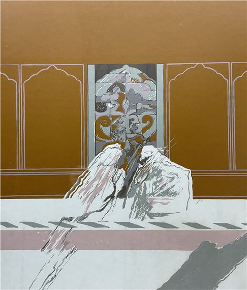 Bryan Organ | Figures in an Interior (1968) | MutualArt