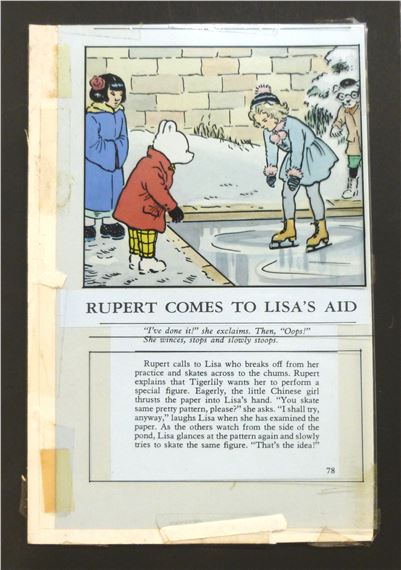 John Harrold | Rupert comes to Lisa’s Aid (1979) | MutualArt