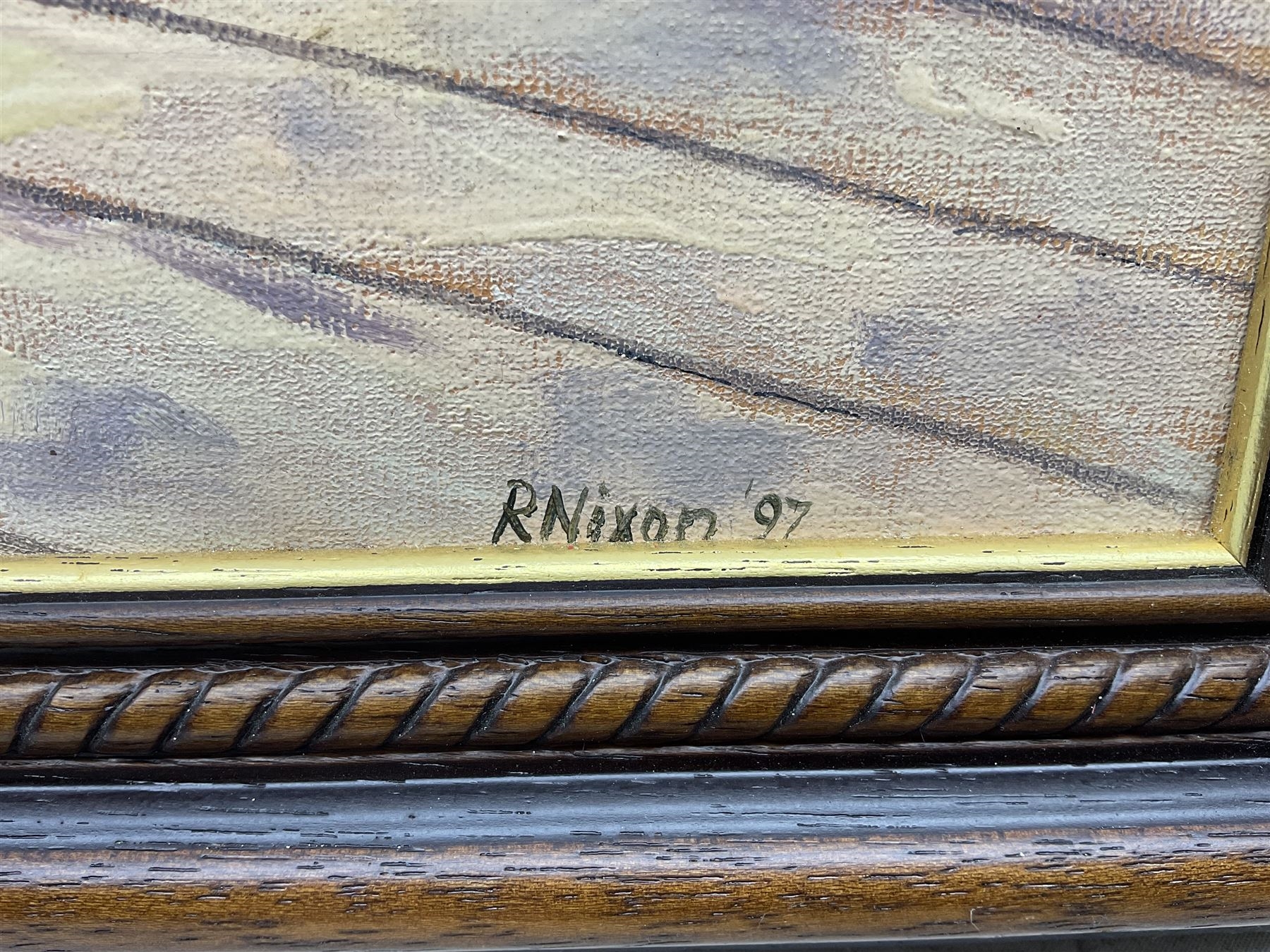 Robert Nixon | Tramway in the Snow (97) | MutualArt