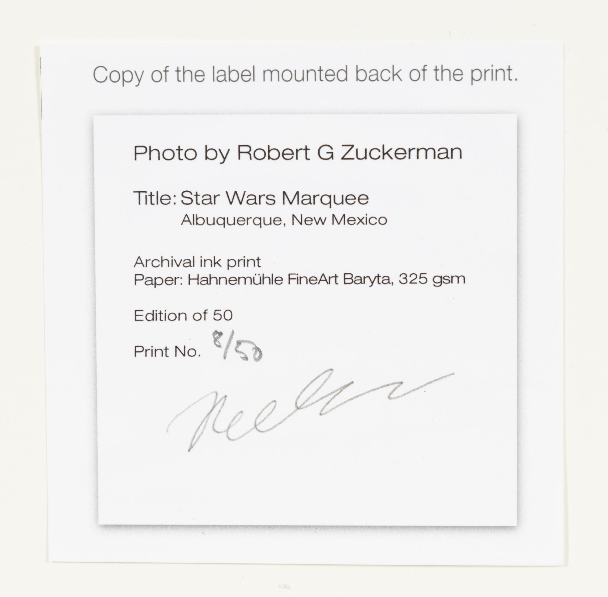 Robert Zuckerman | Star Wars Marquee, Albuquerque, New Mexico (1977 ...