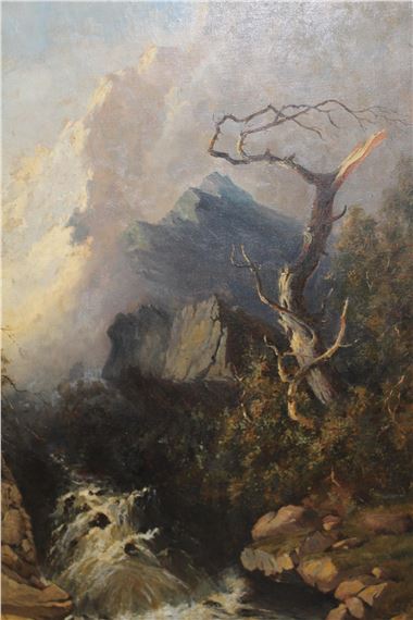 John Brandon Smith | WATERFALL (1875) | MutualArt