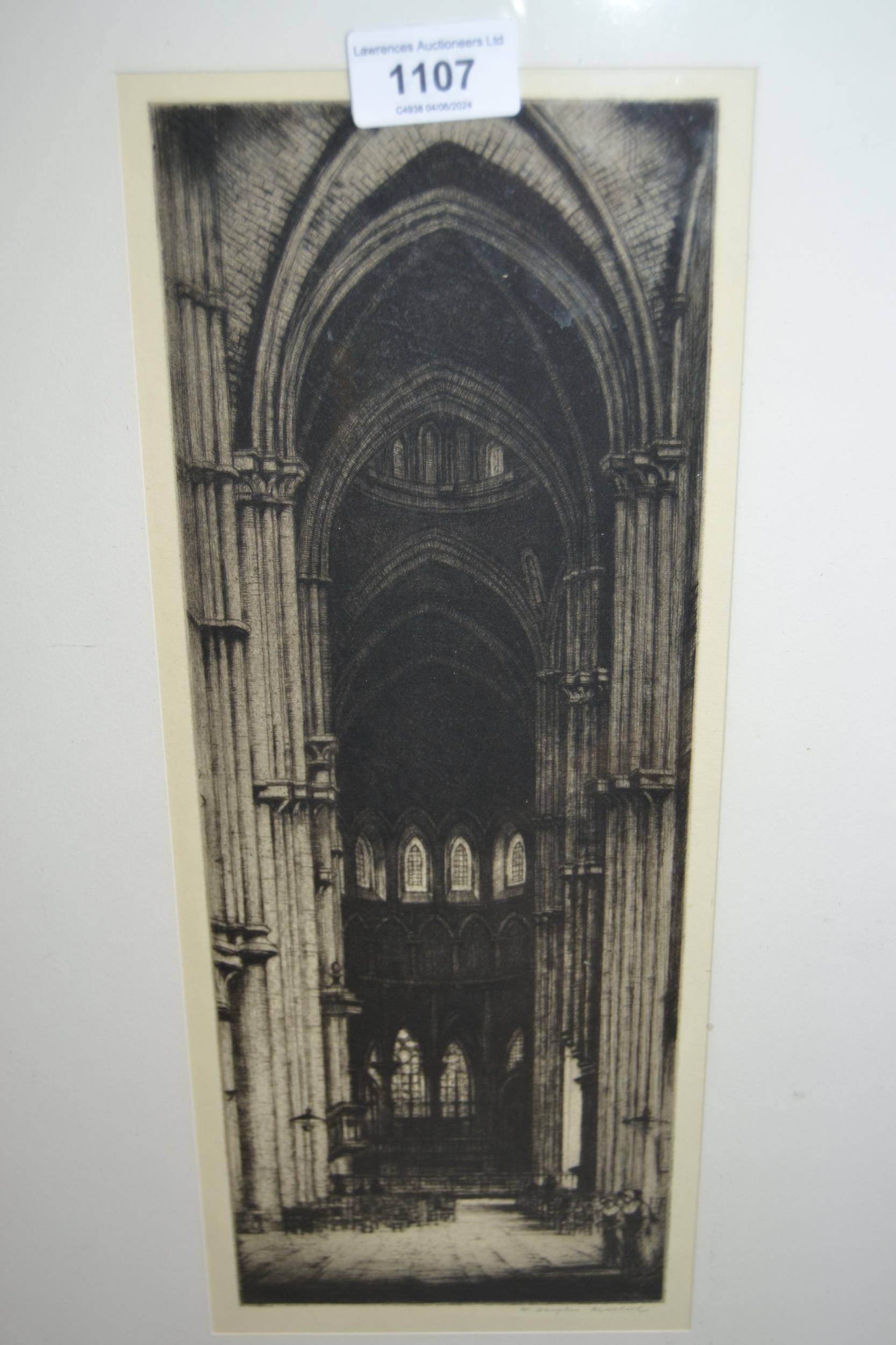 William MacLeod | church interior ' St. Nicolas Blois ' | MutualArt