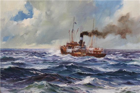 George Shaw | George Shaw 20th Century oil on canvas (20th Century ...