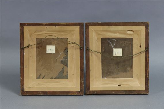 Robert Burrows | A pair of wooded landscapes | MutualArt