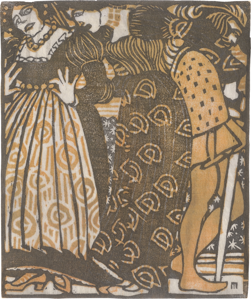 Mileva Roller | Unused designs for Ver Sacrum (Circa 1902) | MutualArt