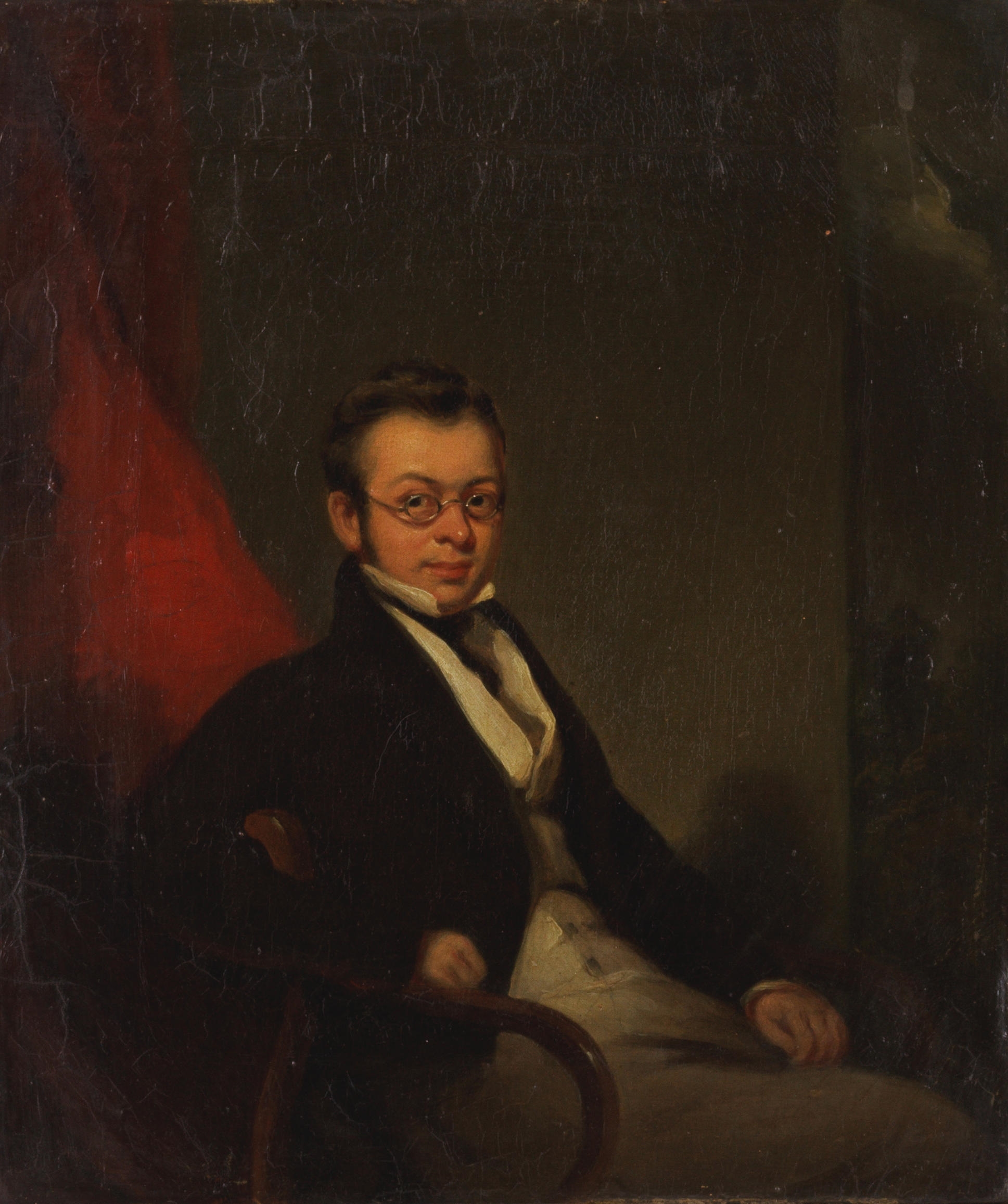 George Chinnery | Portrait of a seated gentlemen | MutualArt