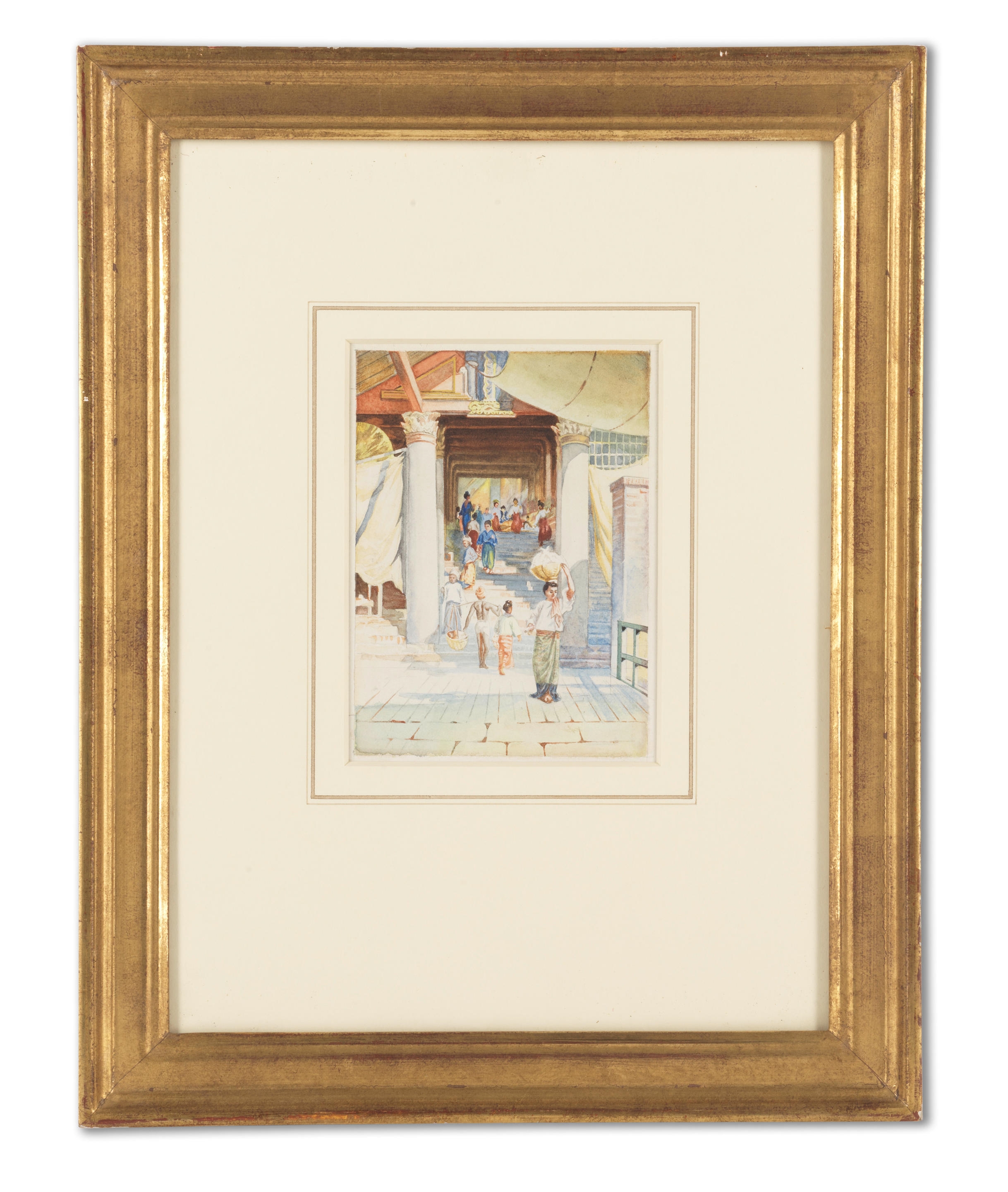 Robert George Talbot Kelly | Shrine on the platform of Shwe Dagon ...