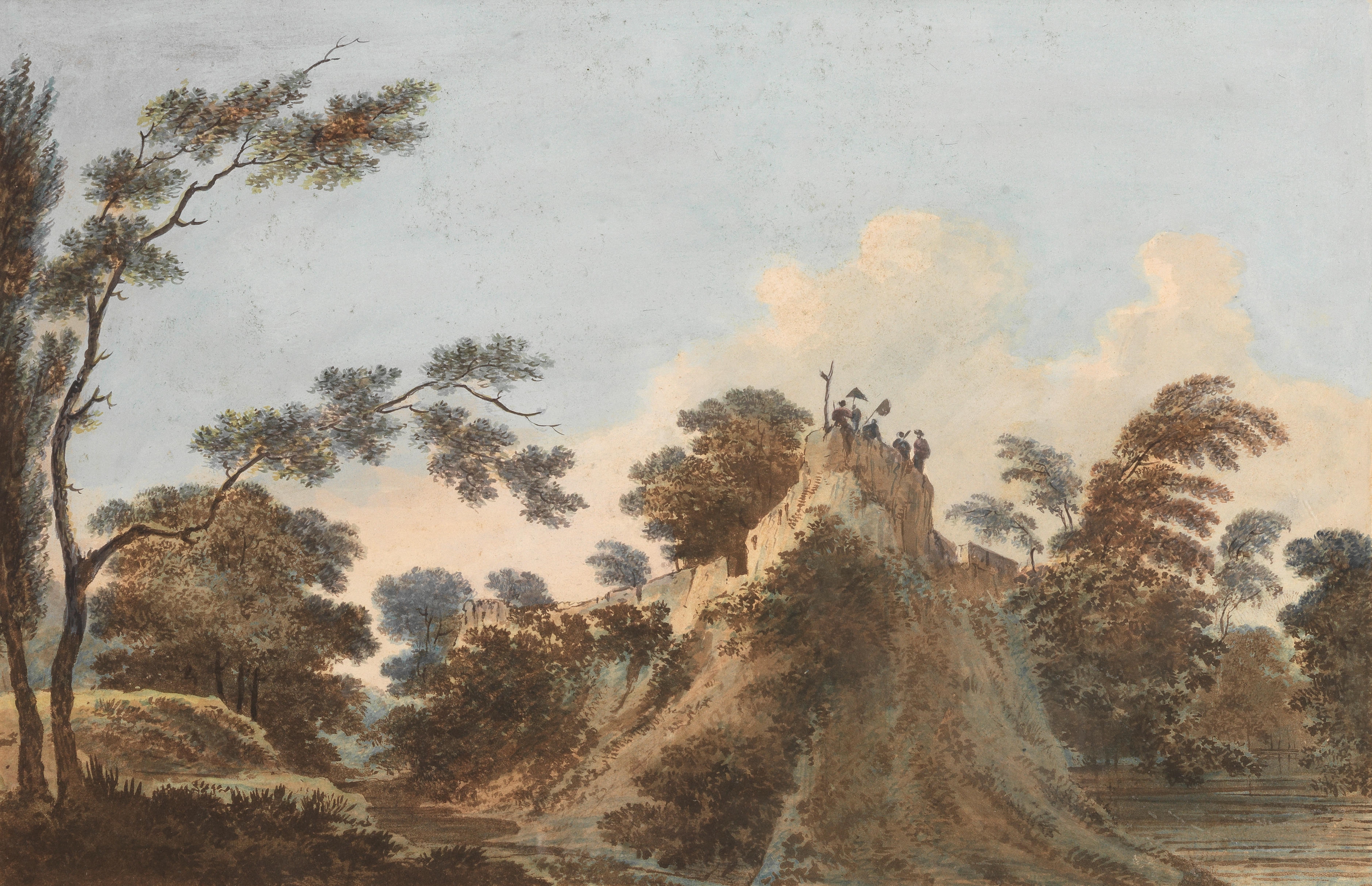 William Hodges | A view of the Cutterá built by Jaffier Cawn at ...