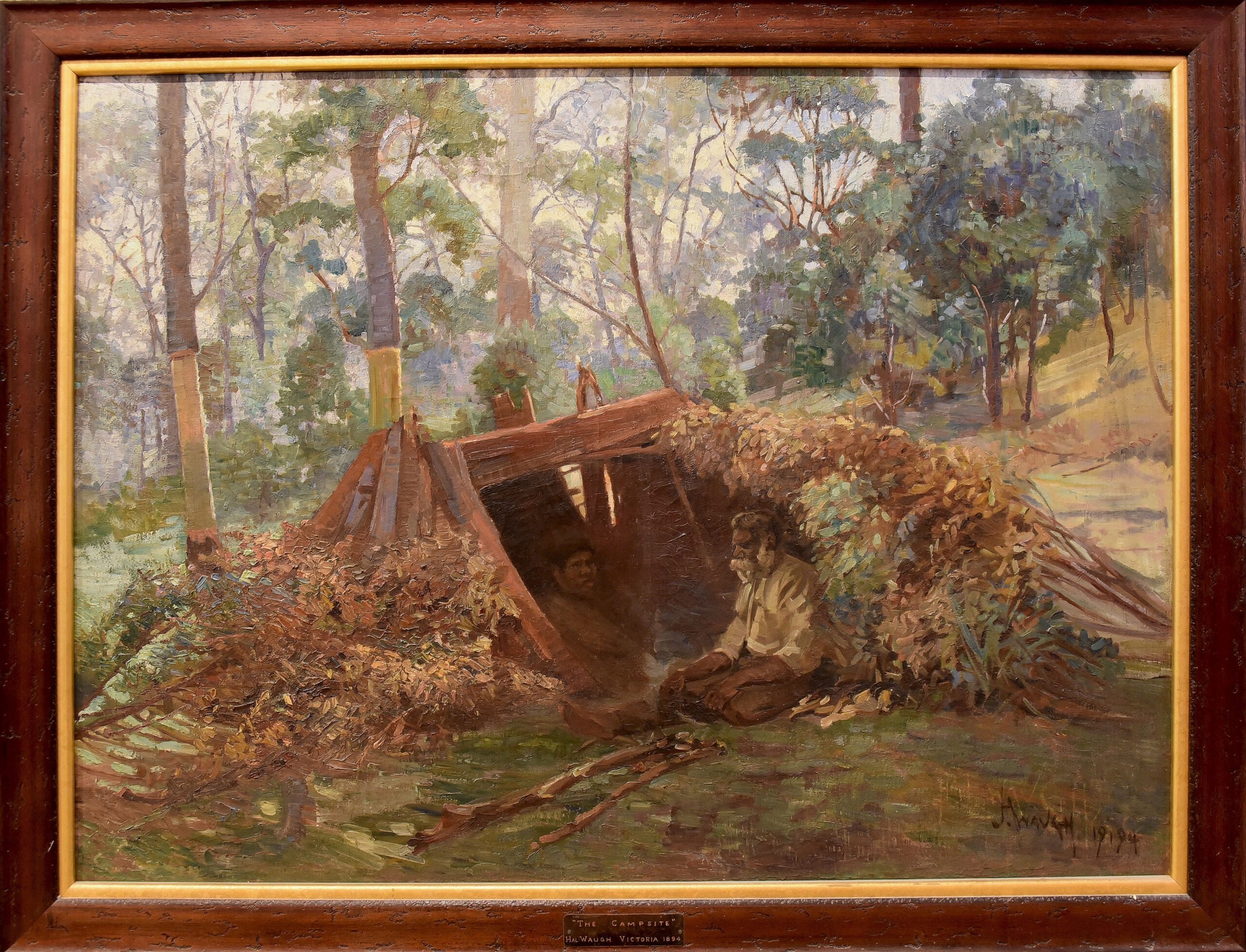 Hal Waugh | The Campsite (1894) | MutualArt