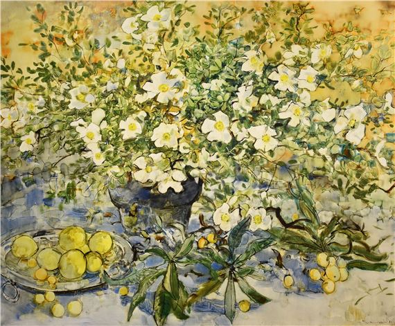 William Boissevain | Dog Roses (1986) | MutualArt