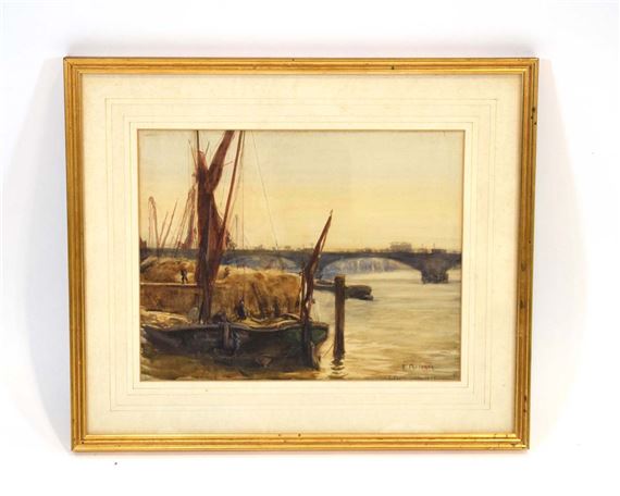 E. Cheesman | 'Vauxhall Bridge', (1908) | MutualArt