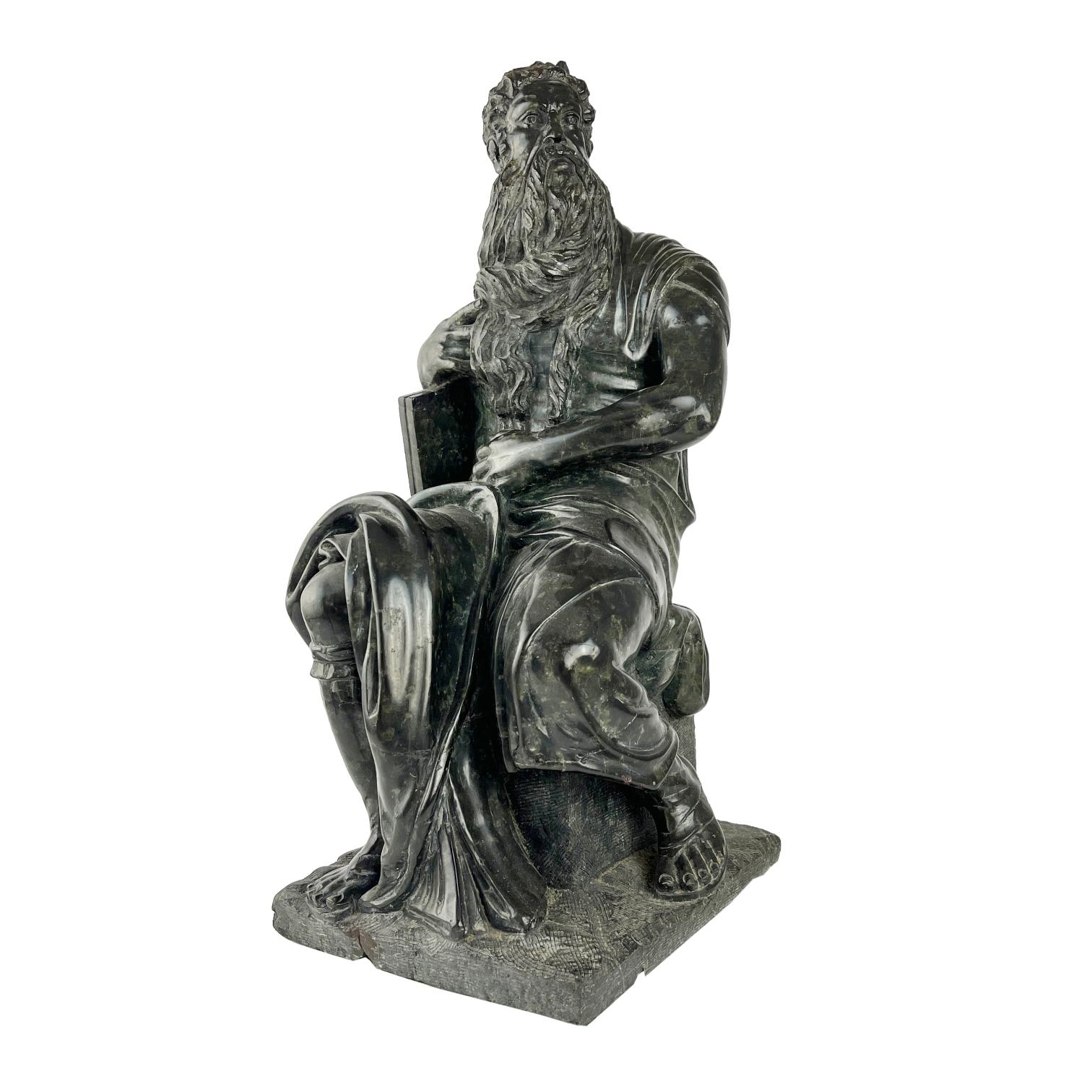 Michelangelo | Moisés”, reproducción de la obra monumental de ...