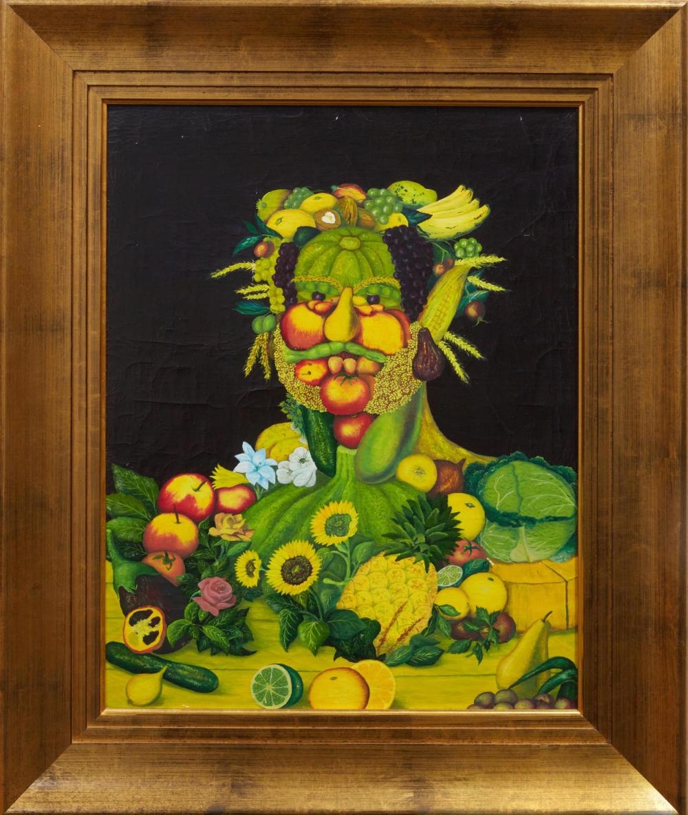 Giuseppe Arcimboldo | An anthropomorphic landscape | MutualArt