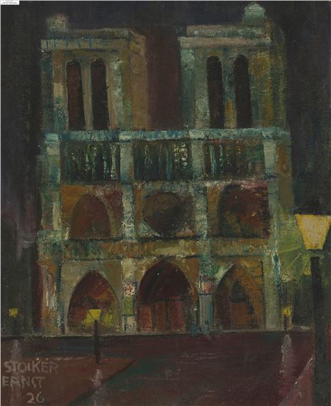 Ernst Stocker | Nôtre-Dame de Paris (1926) | MutualArt