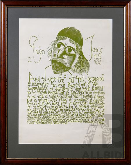 Paul Peter Piech | Paul Peter Piech (1920-1996, American), Inigo Jones ...