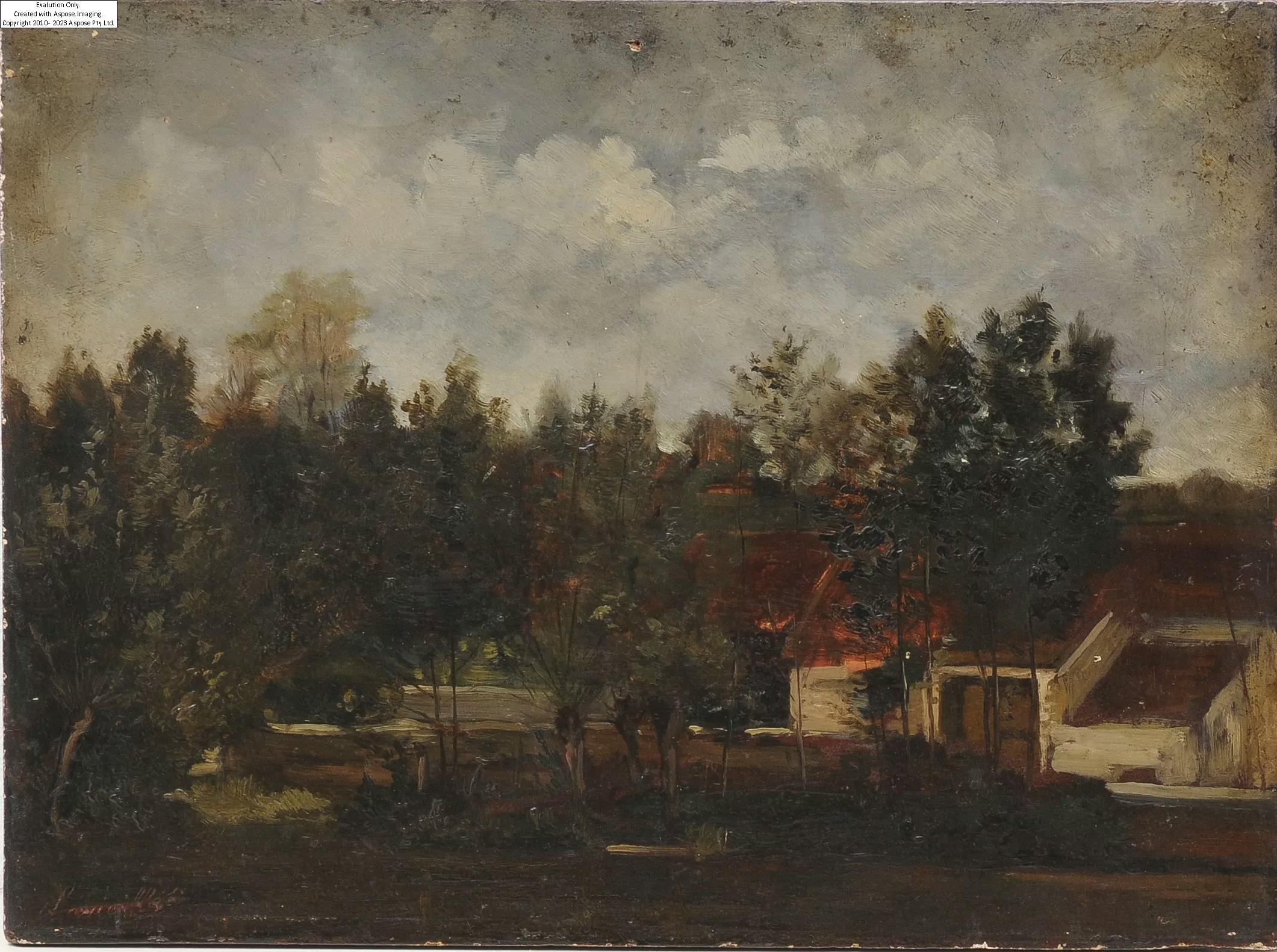 Eugène Antoine Samuel Lavieille | Kleine Landschaft | MutualArt