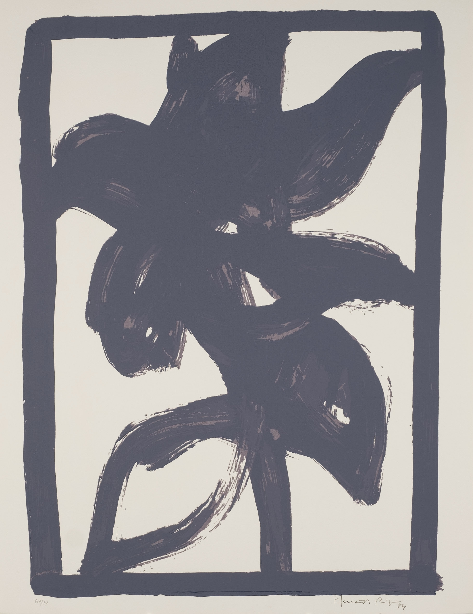 Joan Hernández Pijuan | In gray for Fernando (1984) | MutualArt