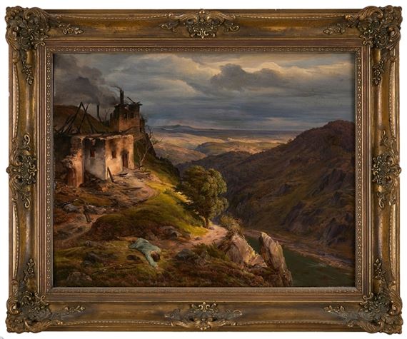 Carl Friedrich Lessing | EIFEL LANDSCAPE | MutualArt