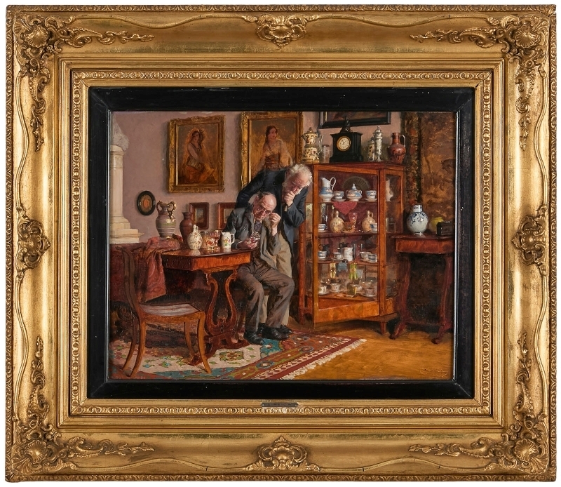 Adolf Reich | Der Porzellansammler | MutualArt