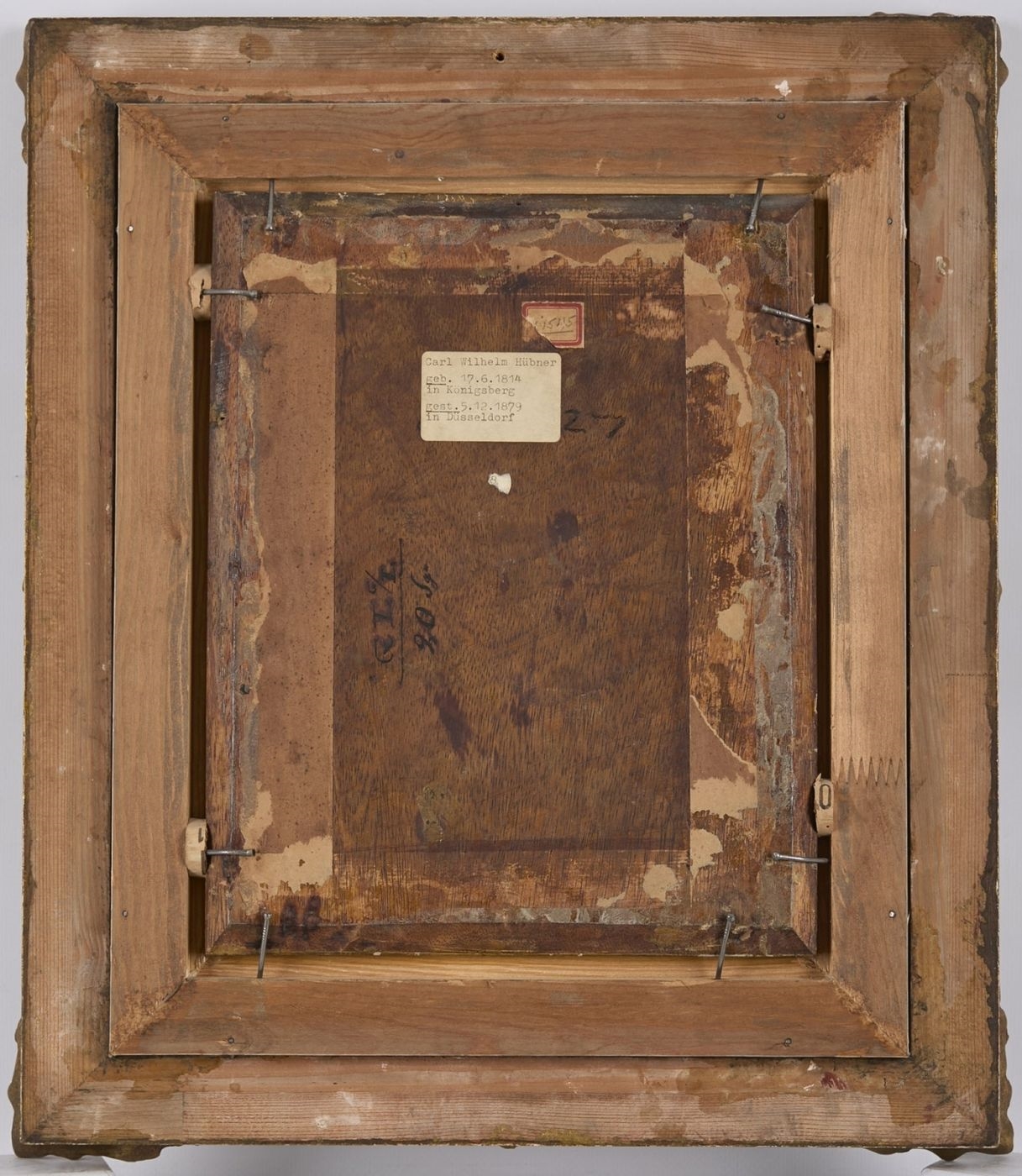 Carl Wilhelm Hübner | Mädchen in Tracht mit Katzen (1879) | MutualArt