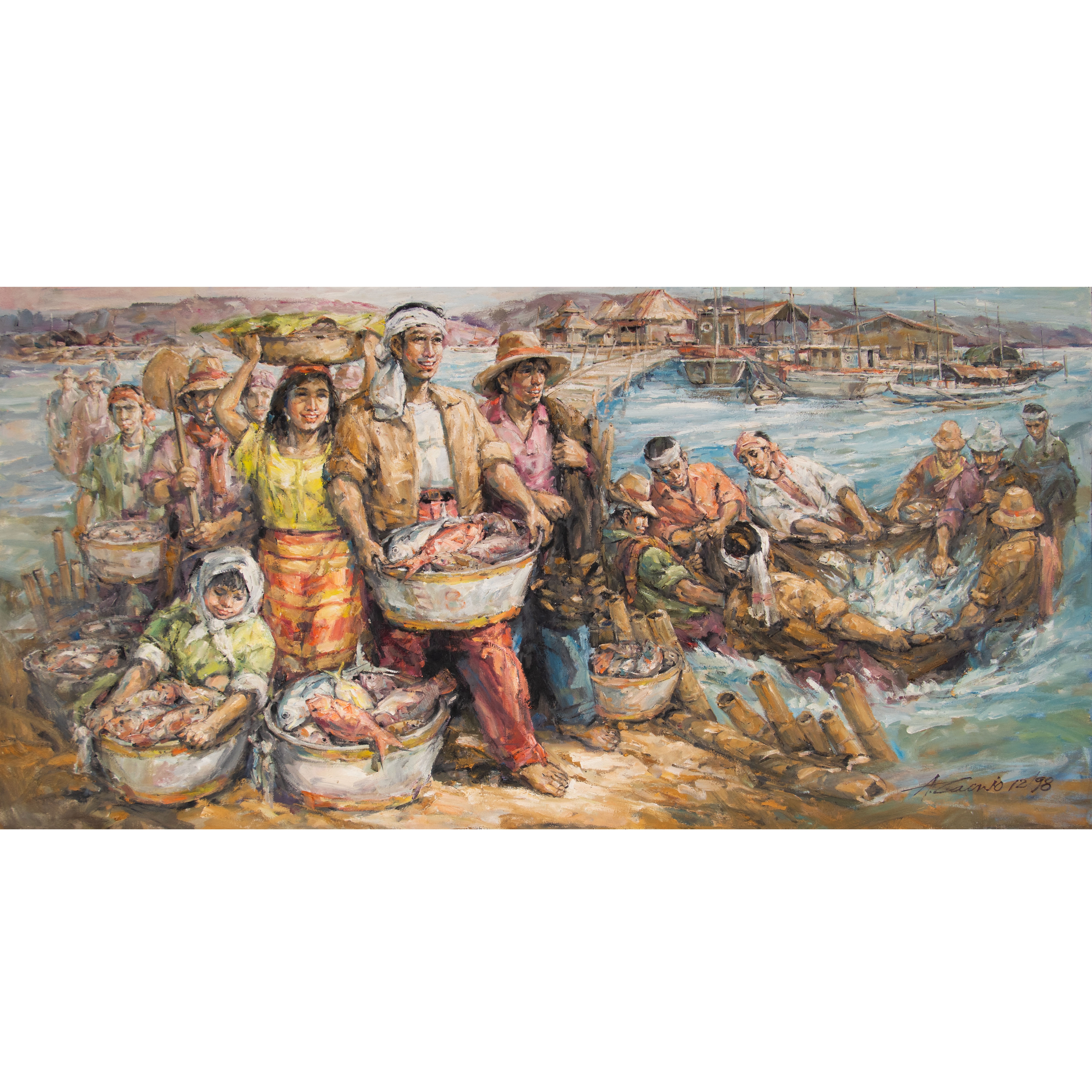 Angel Cacnio | Biyaya Mula sa Dagat (12) | MutualArt