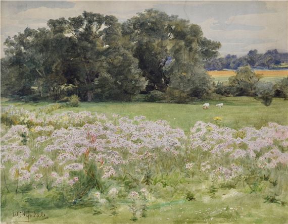 Walter Frederick Roofe Tyndale | Two rural views | MutualArt