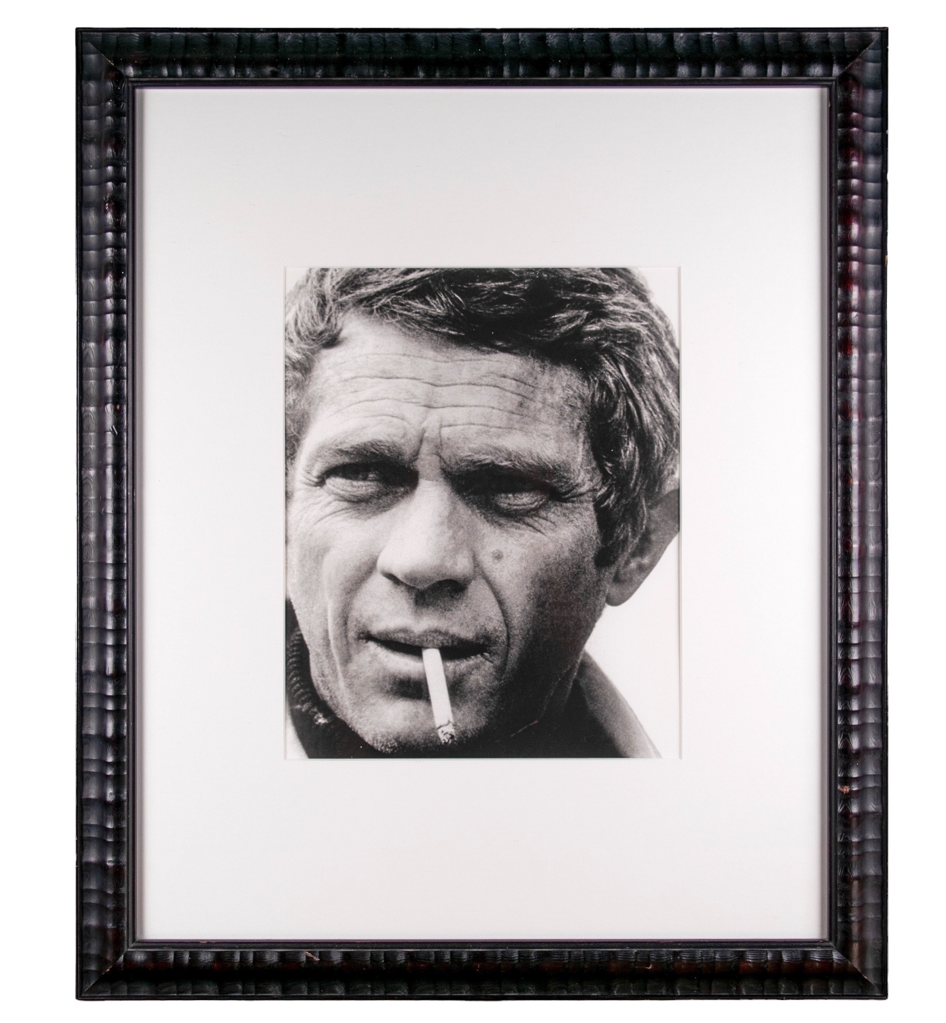 William Claxton | Portrait of Steve McQueen in Bullitt | MutualArt