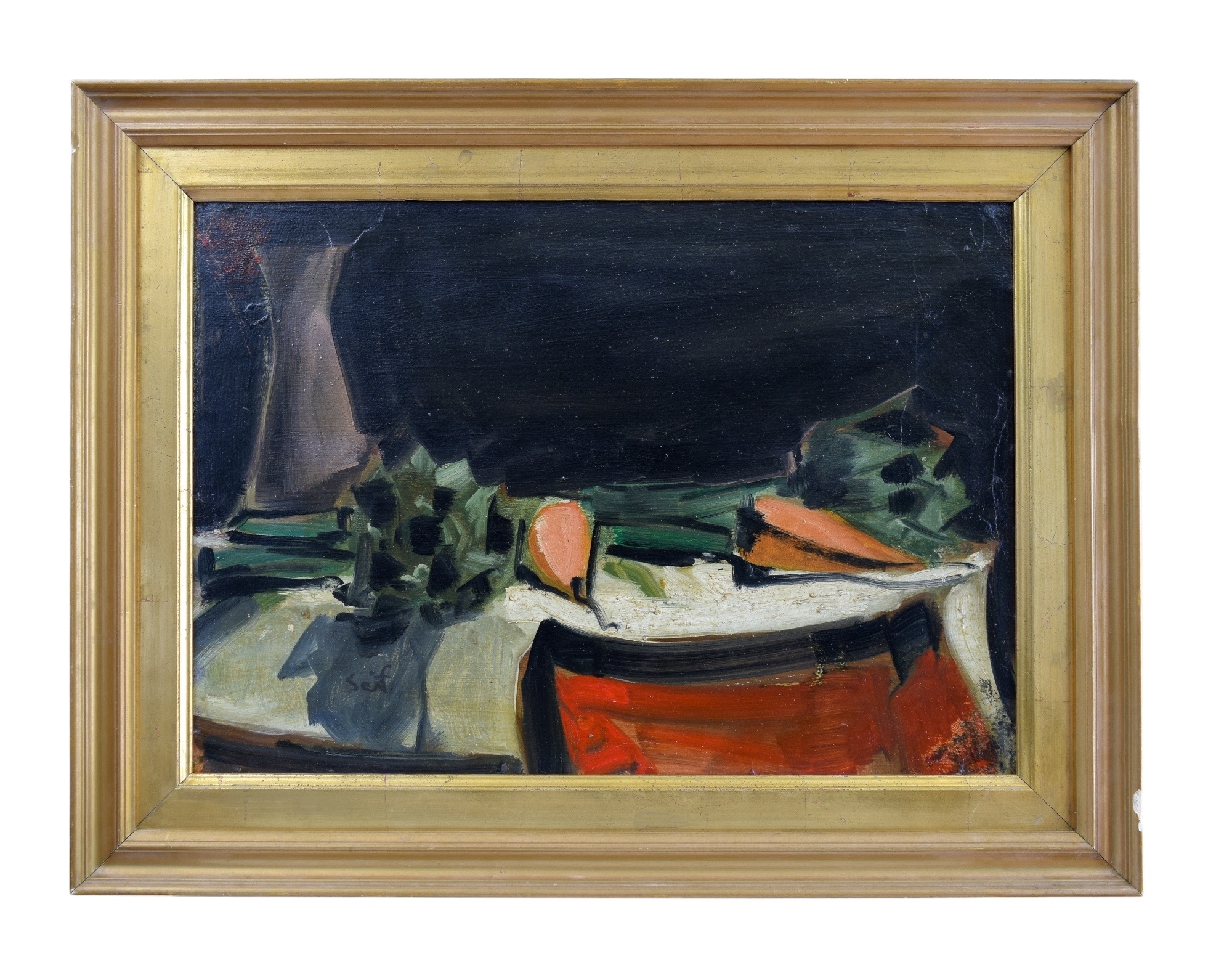 Seif Wanly | Still life with fruit and a jug | MutualArt