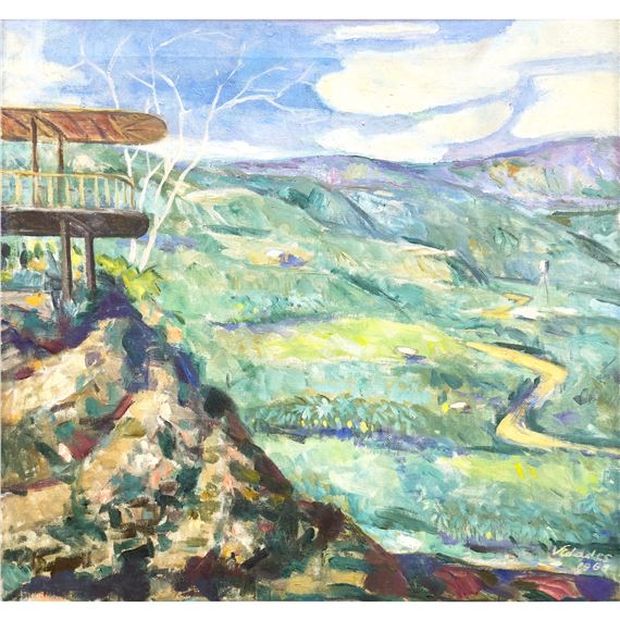 Victorio Edades | Untitled (Rolling Hills (1968) | MutualArt