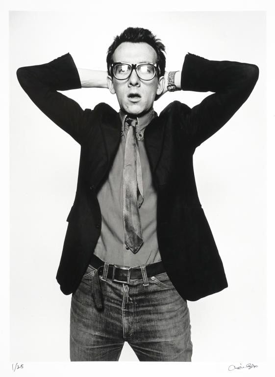 Chris Gabrin | ELVIS COSTELLO, Chris Gabrin Photograph (1977) | MutualArt