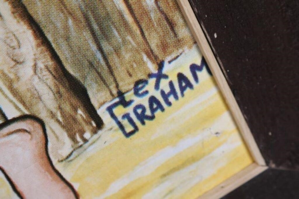 Lex Graham | Western Advertising Poster by Lex Graham General Store ...