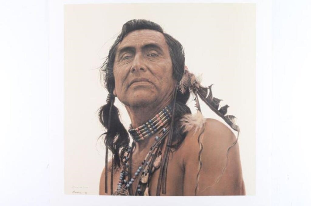 James Bama | Sioux Indian, 1980 (1980) | MutualArt