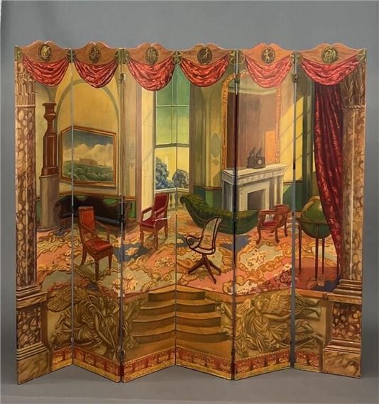 Peter Waddell | Peter Waddell folding dressing screen (2002) | MutualArt