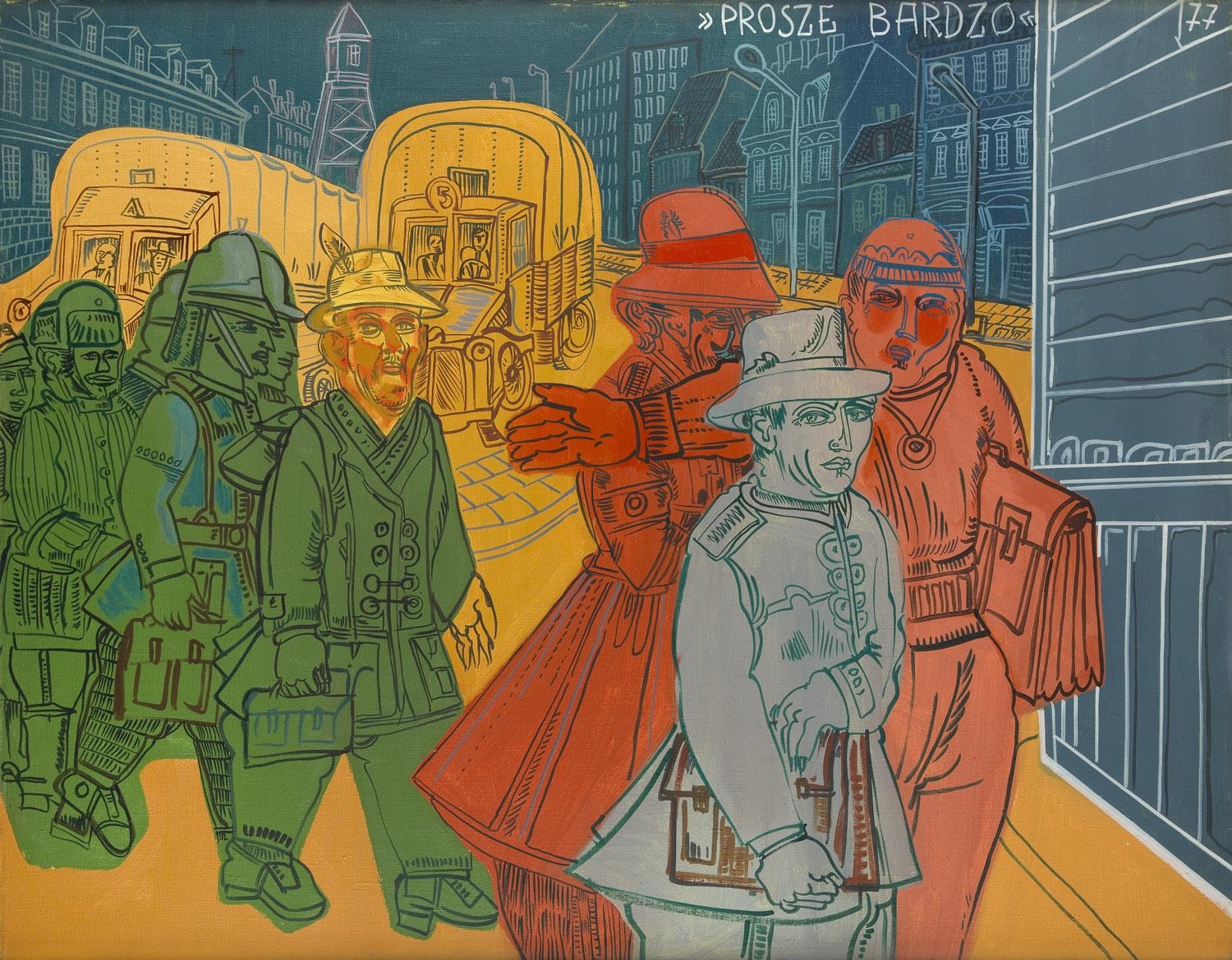 Edward Dwurnik | Prosze bardzo | MutualArt