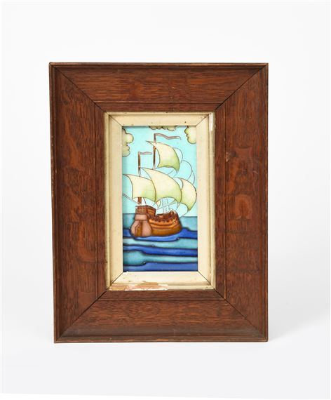 Charlotte Rhead | A tile plaque designed by Charlotte Rhead | MutualArt