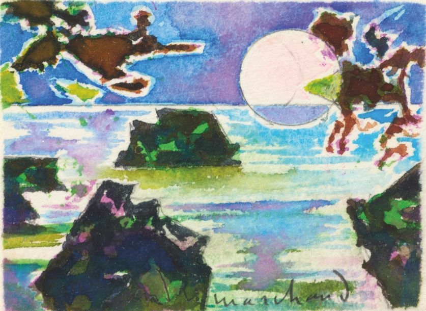 André Marchand | Er-Estellic Islands - Belle-ile-en-Mer (1981) | MutualArt