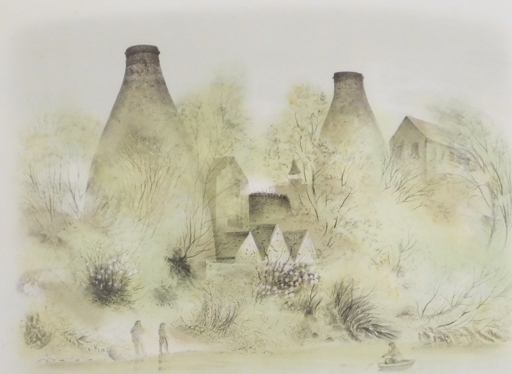 David Gentleman | Coalport Bottle Kilns | MutualArt