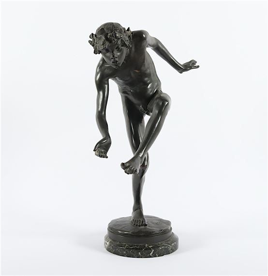 Carl Ludwig Seffner | Tanzender Faun | MutualArt