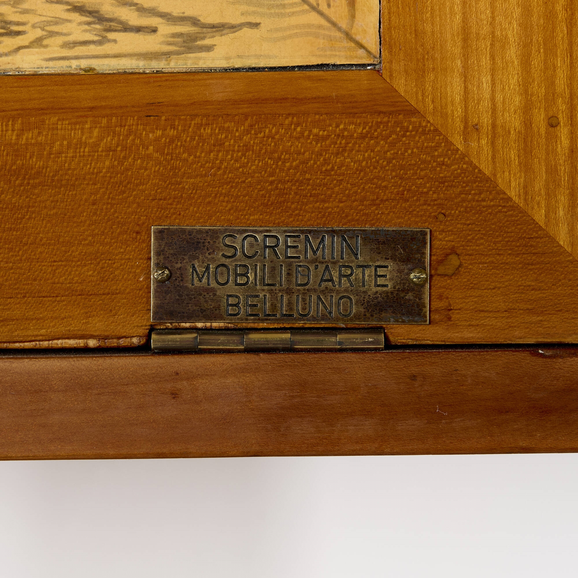 Luigi Scremin | Wall-mounted shelving unit (Circa 1940) | MutualArt