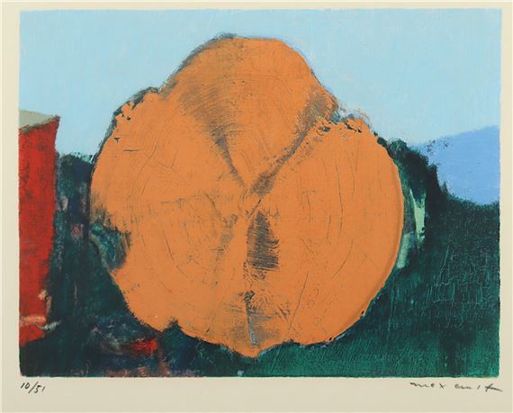 Max Ernst | Rote Blume II (1966) | MutualArt