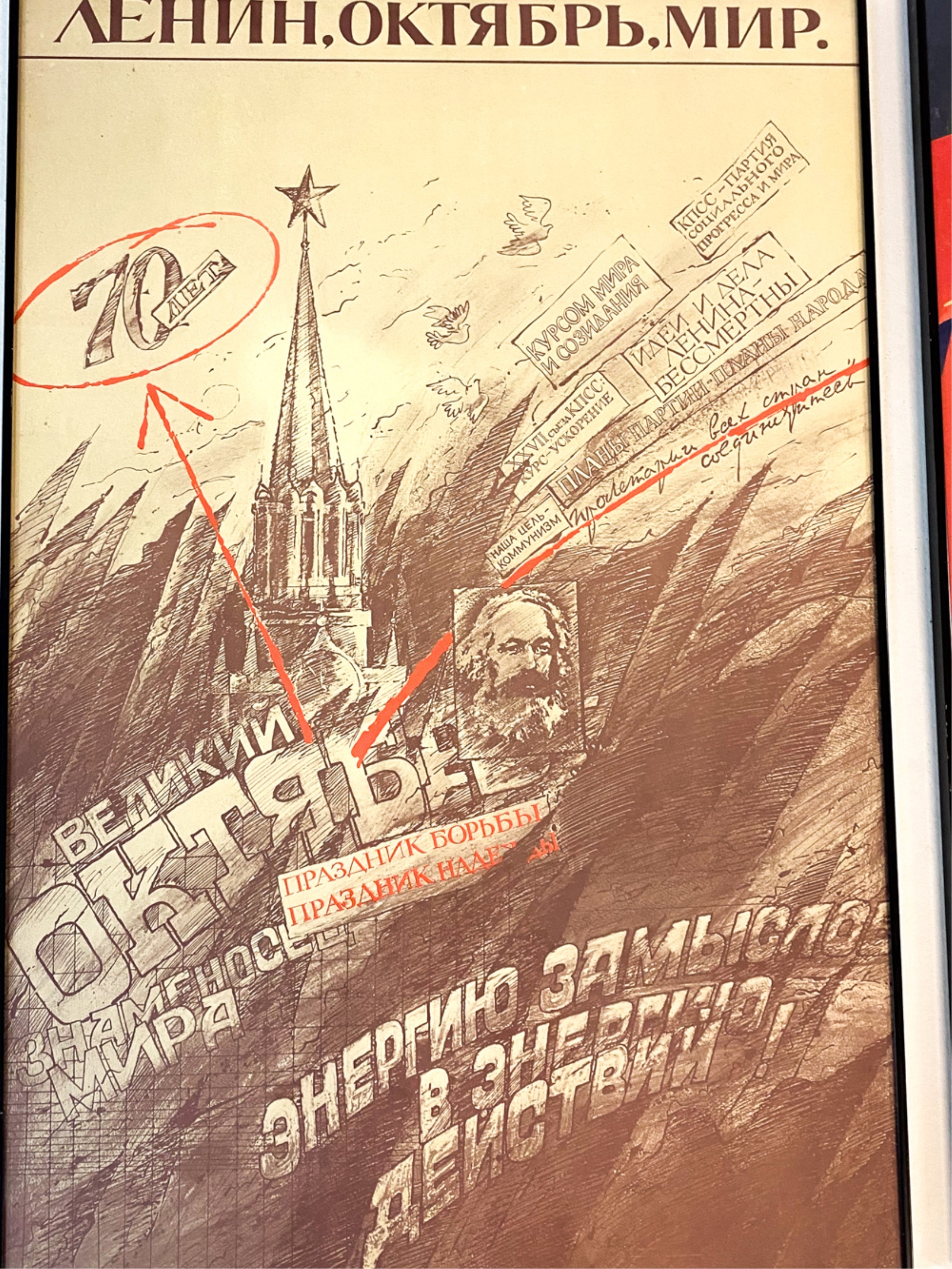 Russian School | 2) REPRODUCTION RUSSIAN PROPAGANDA POSTERS | MutualArt