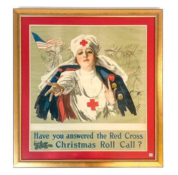 Harrison Fisher | WWI RED CROSS POSTER BY HARRISON FISHER (Circa 1918 ...