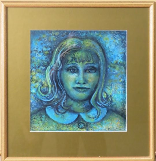 Brenda Clare | Brenda Clare 20th century framed pastel drawing of a ...