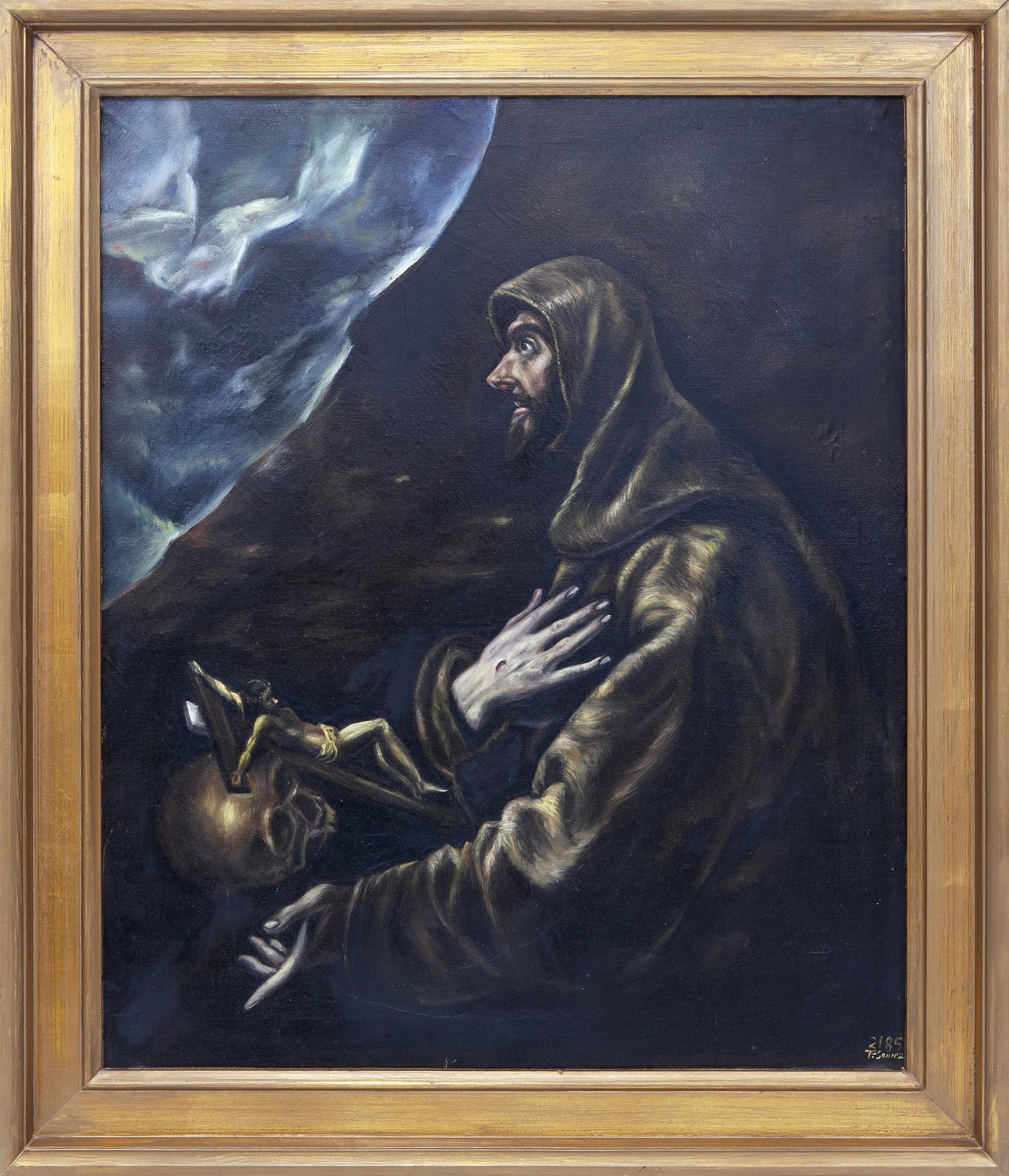 El Greco | Saint Francis of Assisi in Ecstasy | MutualArt