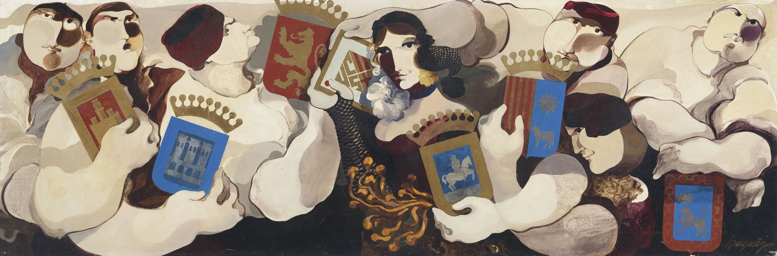 Josep Baques | PERSONAJES HISTÓRICOS, 1974 | MutualArt