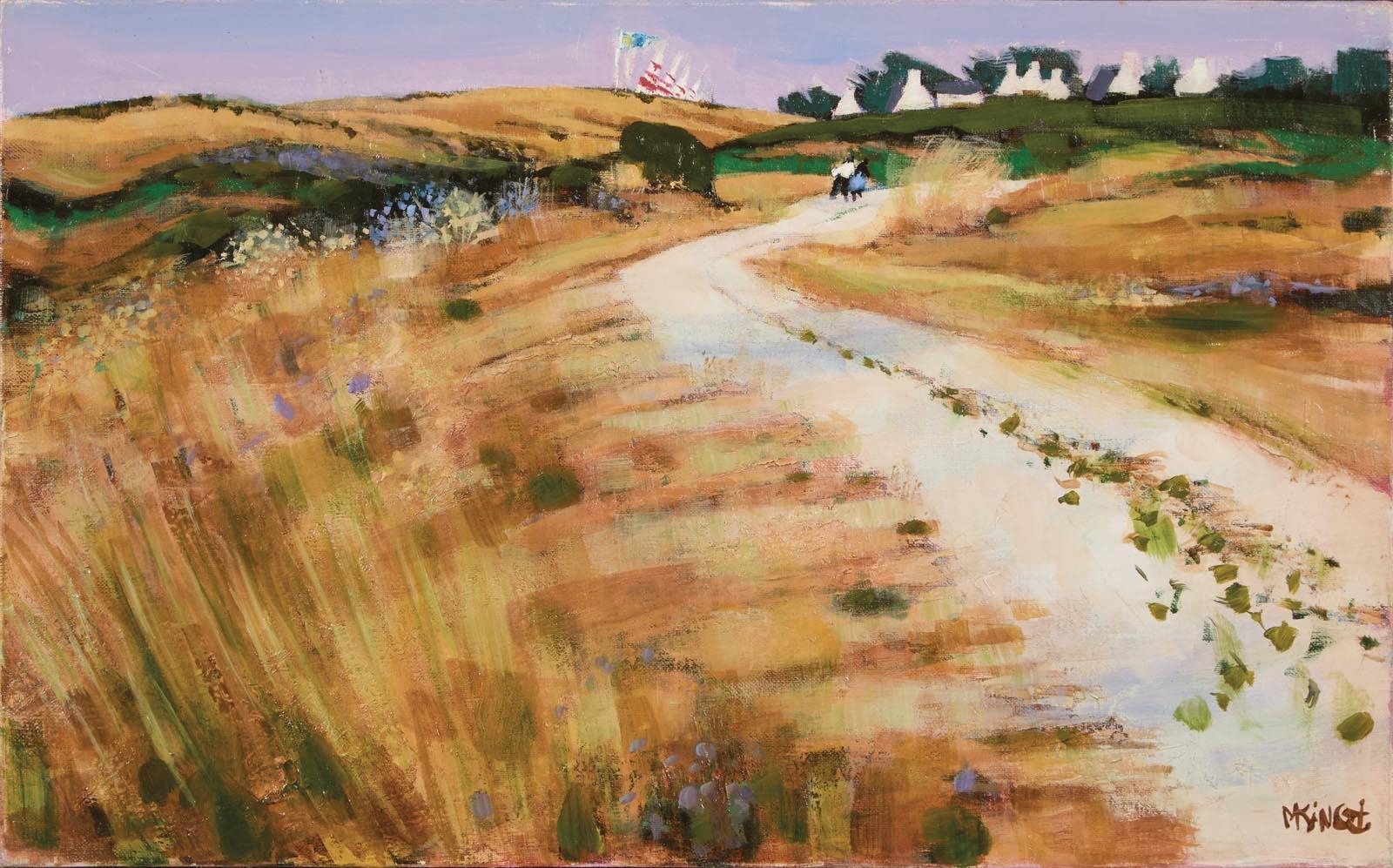 Michel King | Chemin dans les dunes | MutualArt