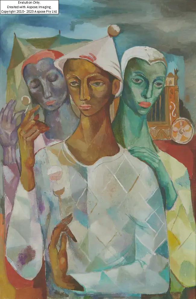 Frederick D. Jones | Harlequins | MutualArt