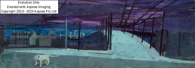 Alfred Daniels | Tower Bridge Jetty (1992) | MutualArt